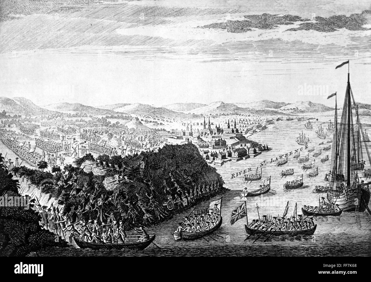 The battle of quebec 1759 hi-res stock photography and images - Alamy