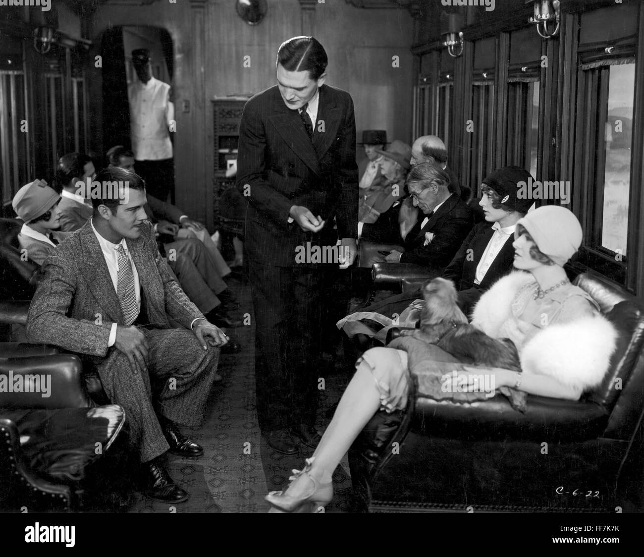 SILENT FILM STILL: TRAINS Stock Photo - Alamy