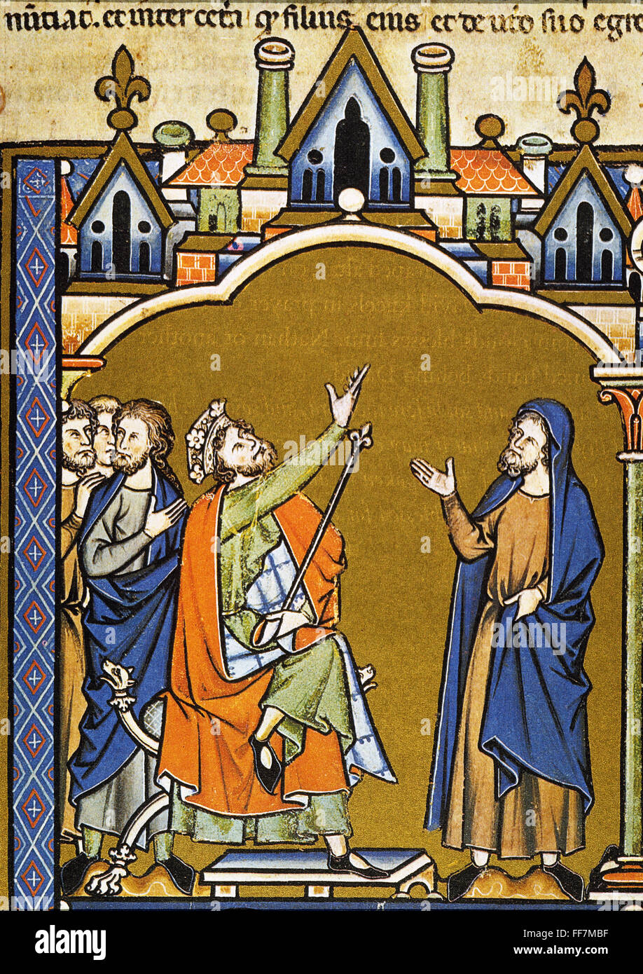 DAVID SPEAKS WITH NATHAN. /nDavid speaks with Nathan about the building ...