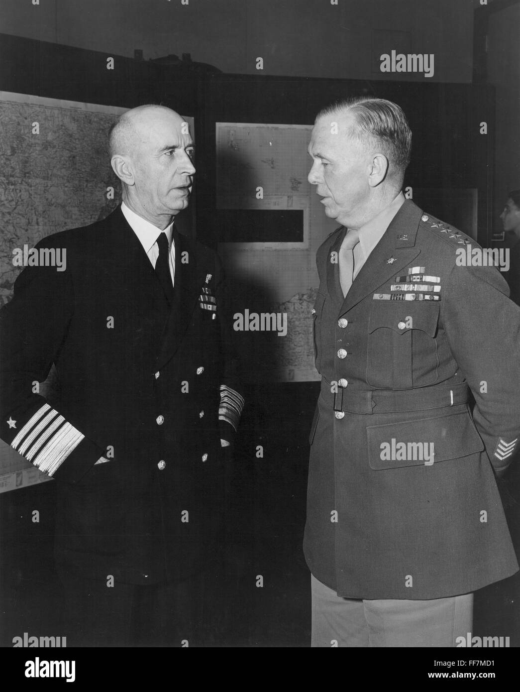 GEORGE C. MARSHALL /n(1880-1959). American army officer. Chief of Naval ...
