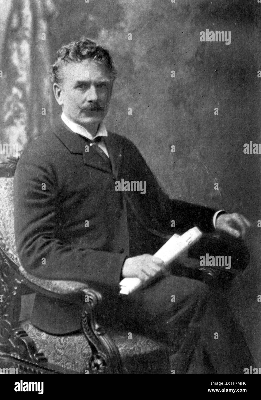 AMBROSE GWINNETT BIERCE /n(1842-?1914). American writer Stock Photo - Alamy