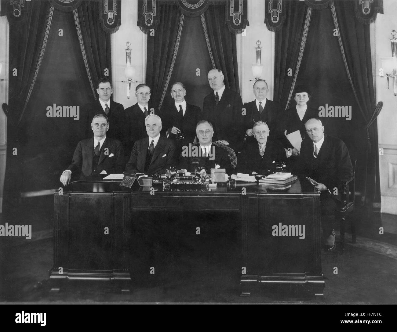 FRANKLIN DELANO ROOSEVELT /n(1882-1945). 32nd President of the United ...