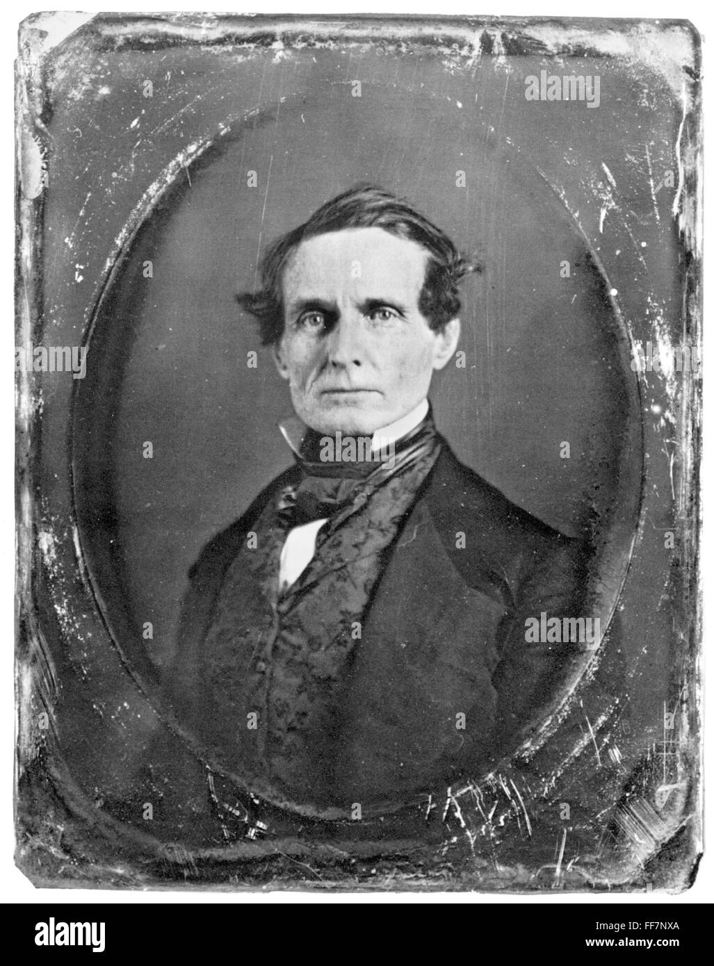 JEFFERSON DAVIS /n(1808-1889). President of the Confederate States of ...