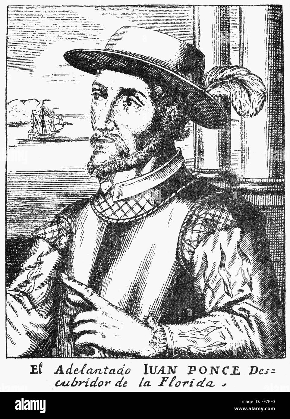 JUAN PONCE DE LEON /n(1460-1521). Spanish explorer and colonial ...