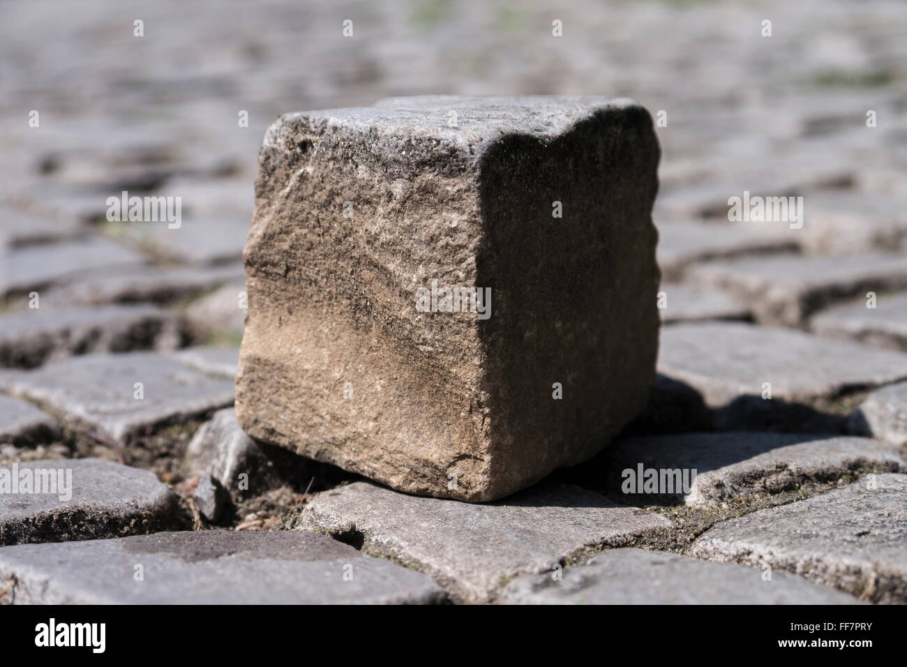 Cobblestone paver hi-res stock photography and images - Alamy