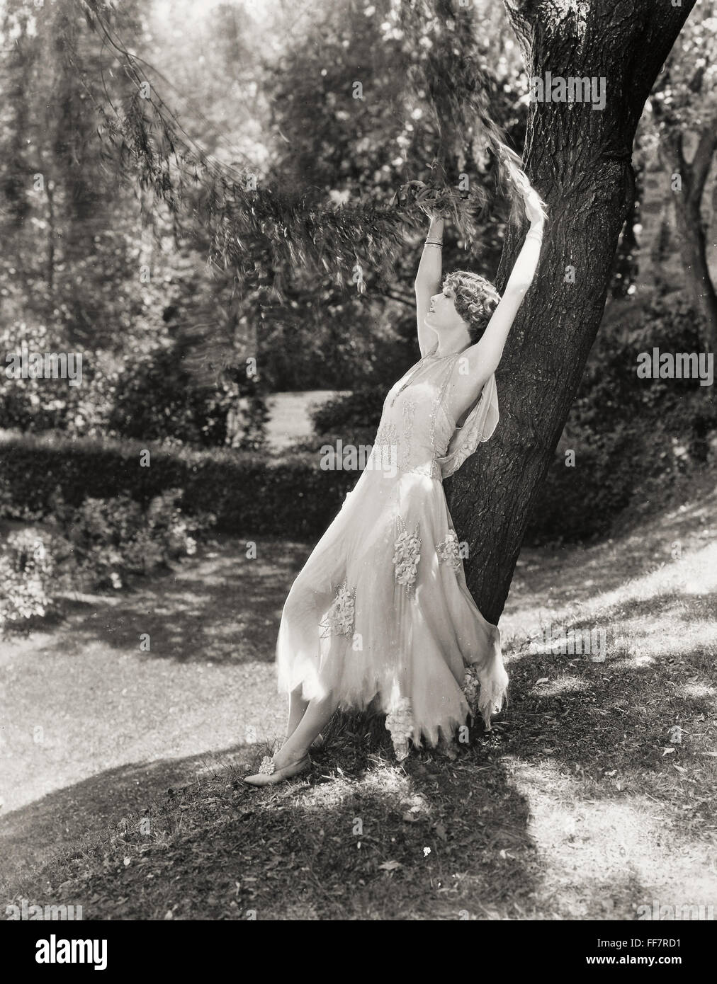 SILENT FILM STILL: WOMAN Stock Photo - Alamy