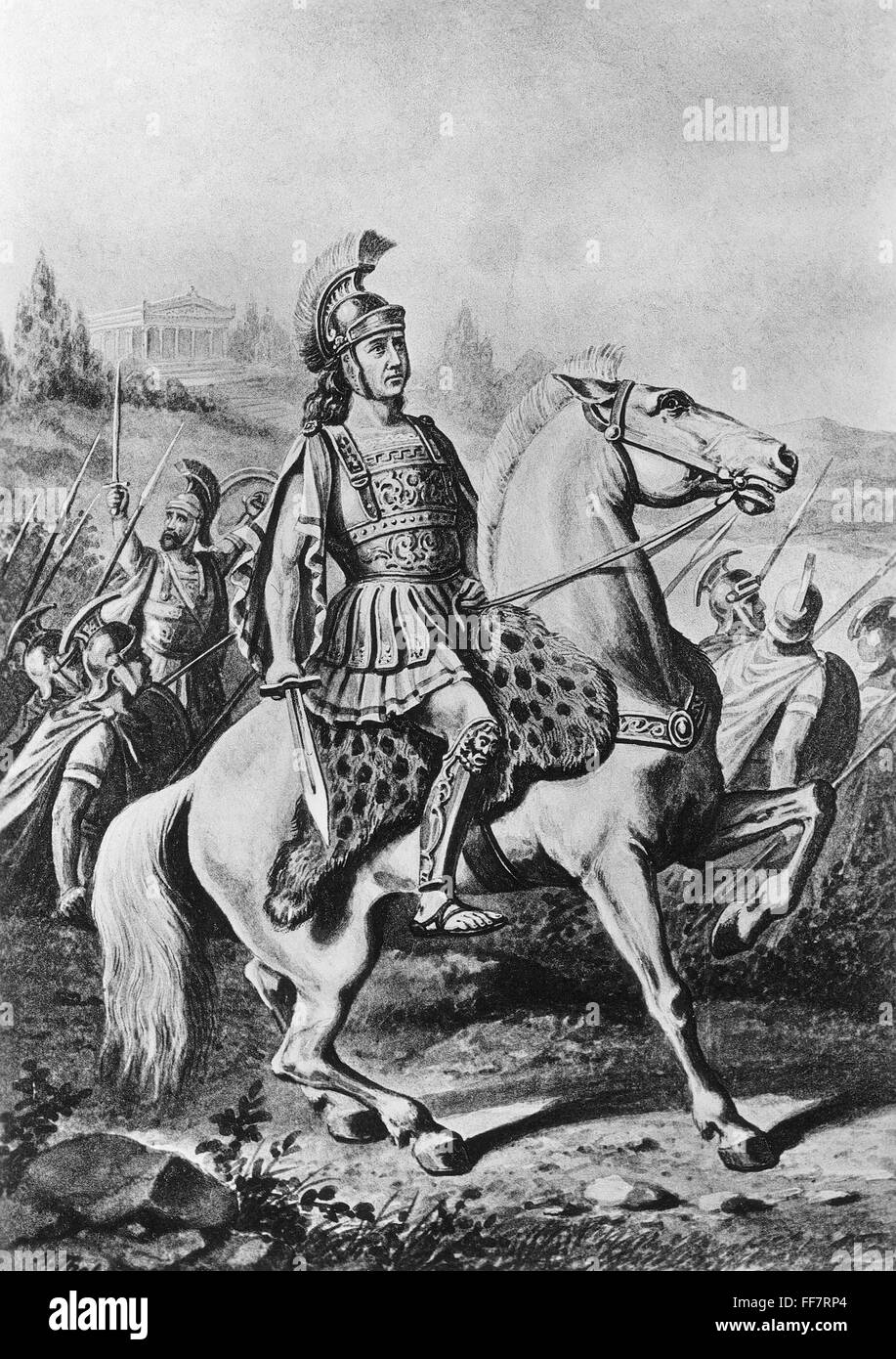 ALEXANDER THE GREAT /n(356-323 B.C.). King of Macedonia, 336-323 B.C ...