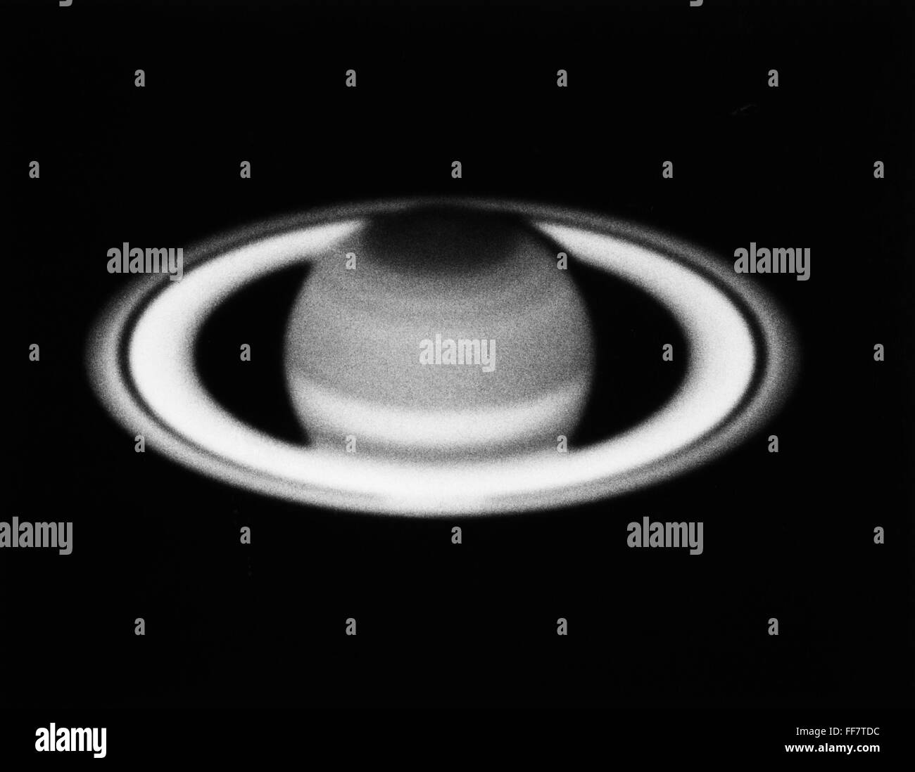 SATURN. /nThe planet Saturn photographed with a 100 inch telescope in ...