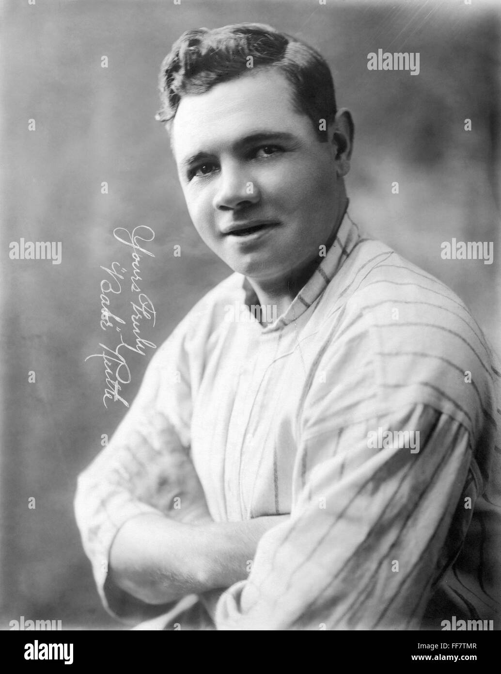 GEORGE H. RUTH (1895-1948). /nKnown as Babe Ruth, American professional ...