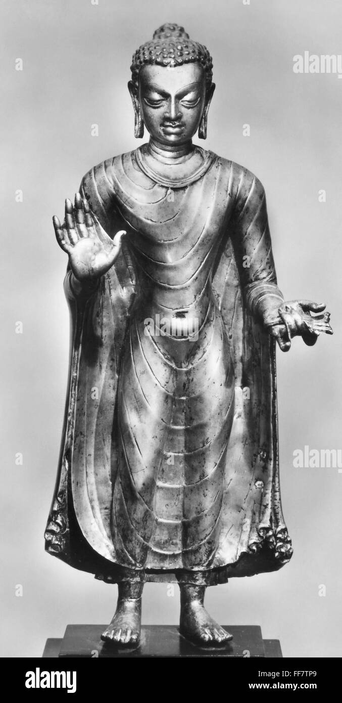 GAUTAMA BUDDHA /n(c563-c483 B.C.). Indian philosopher, founder of ...