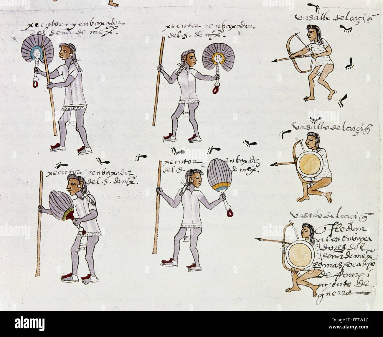 Mendoza codex hi-res stock photography and images - Alamy