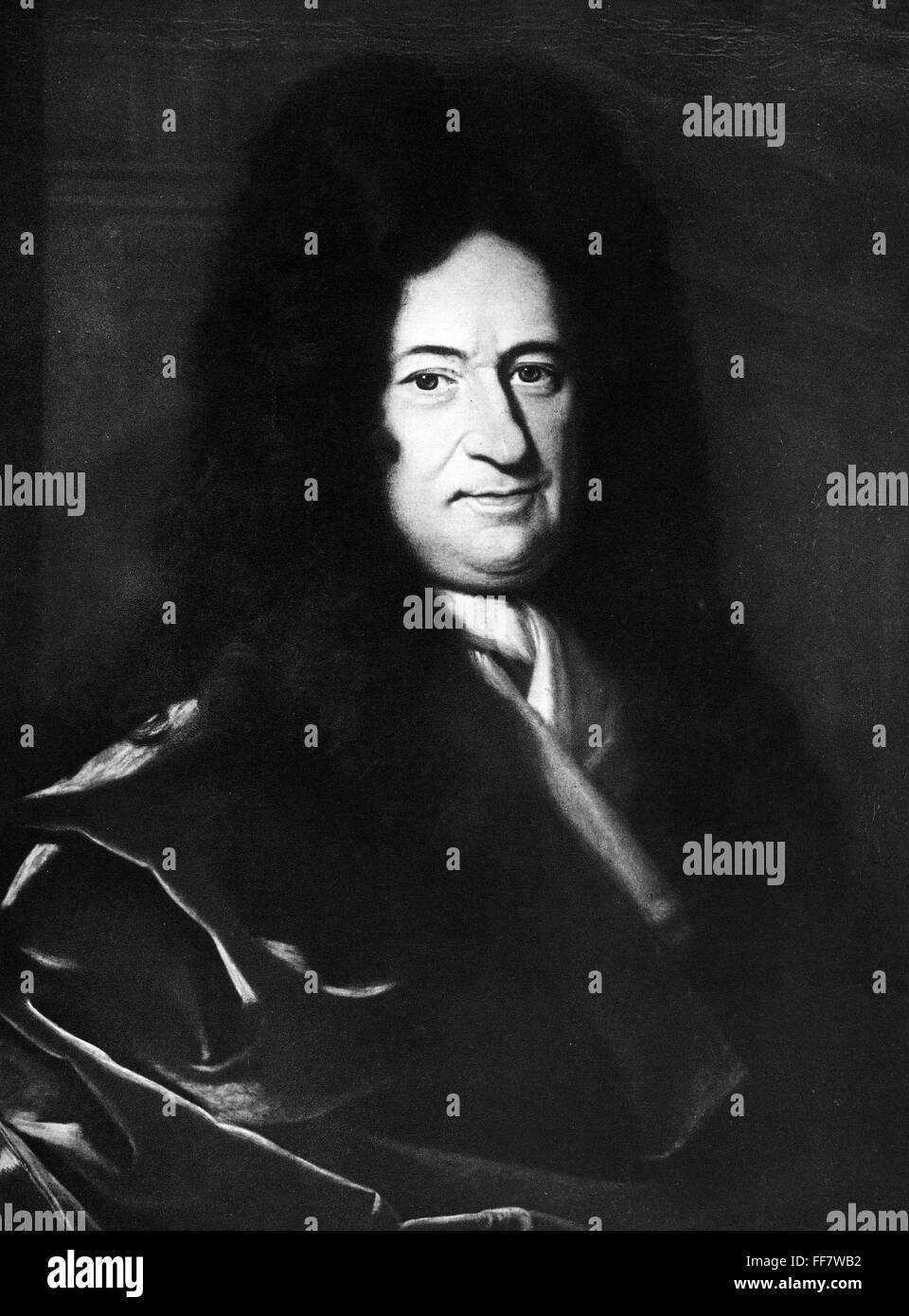 GOTTFRIED VON LEIBNIZ /n(1646-1716). Gottfried Wilhelm von Leibniz ...