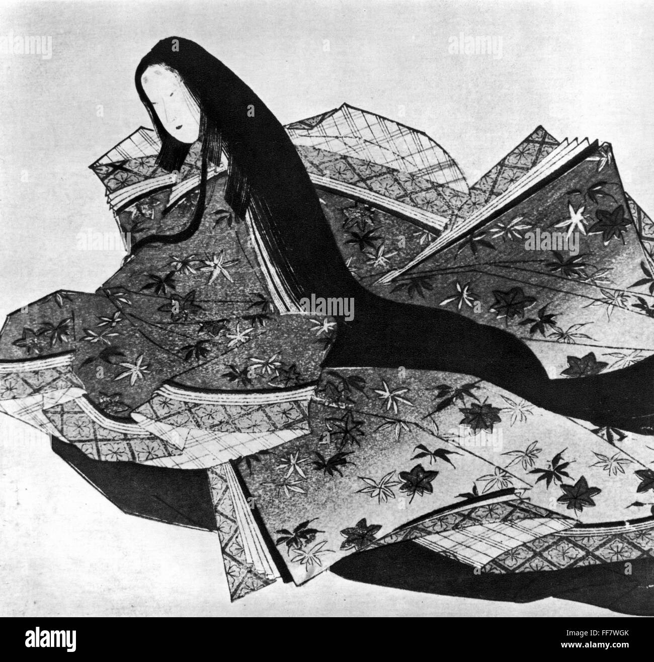 MURASAKI SHIKIBU (978-1026). /nJapanese courtier and writer ...