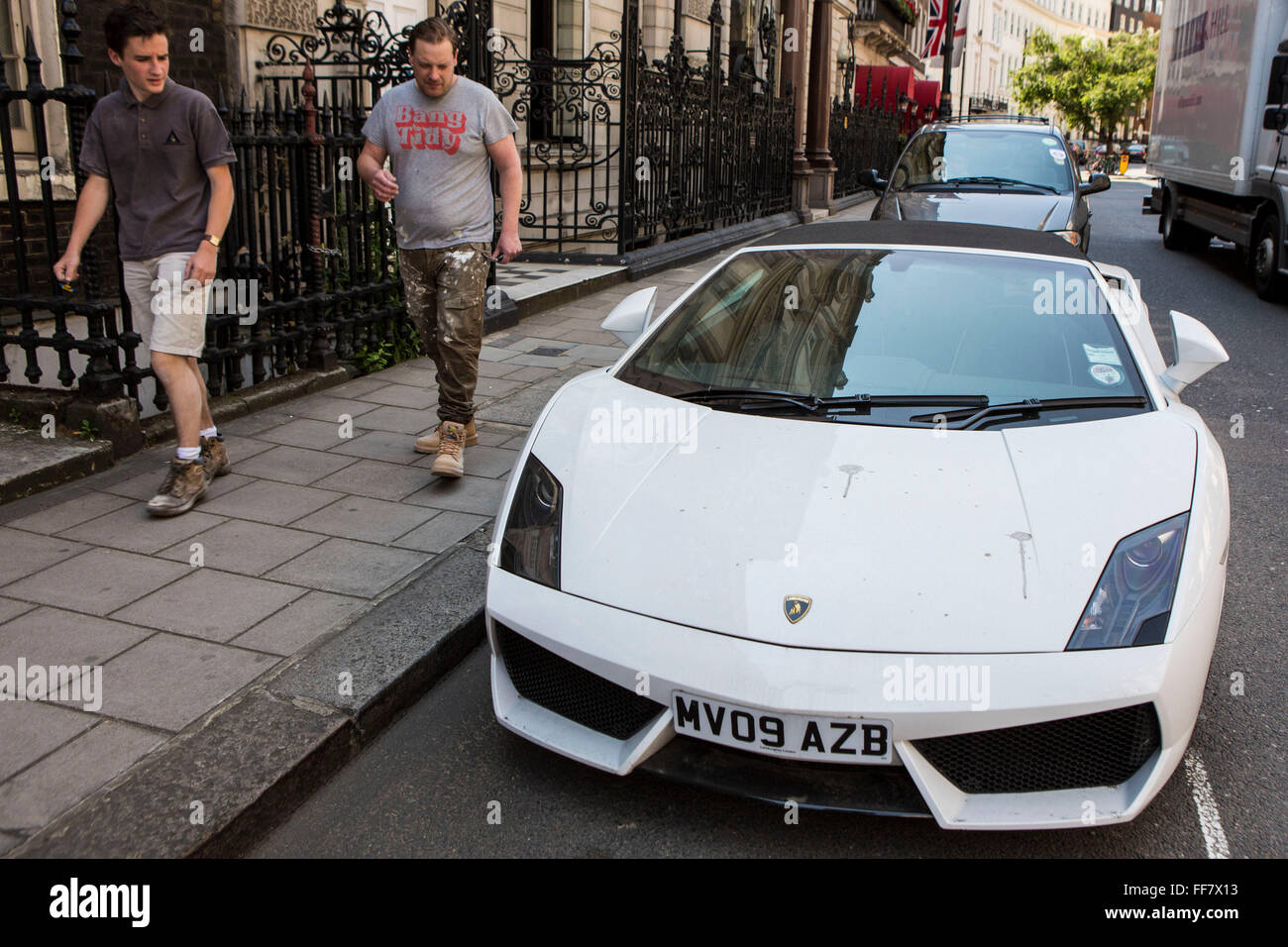 White Lamborghini Pictures