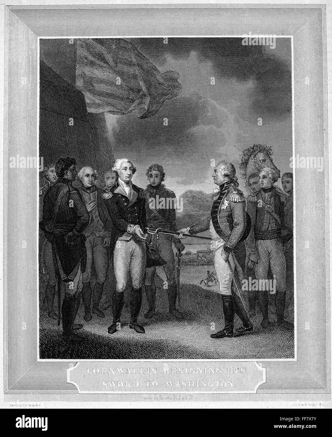 YORKTOWN: SURRENDER, 1781. /nBritish General Charles Cornwallis ...