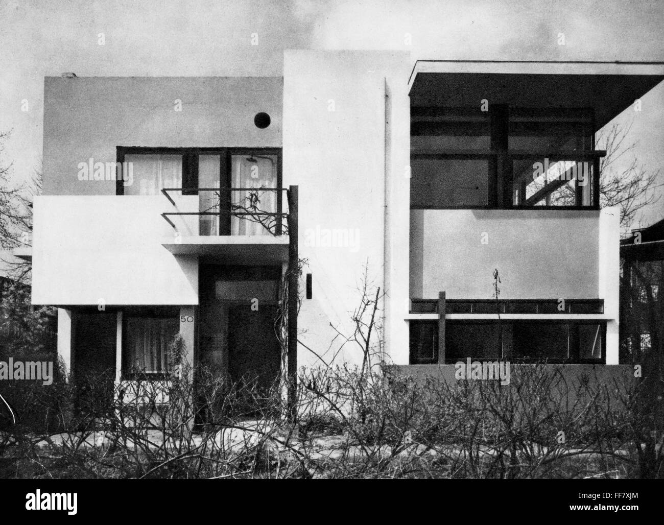 RIETVELD: SCHROEDER HOUSE. /nThe Schroeder House at Utrecht, Holland ...