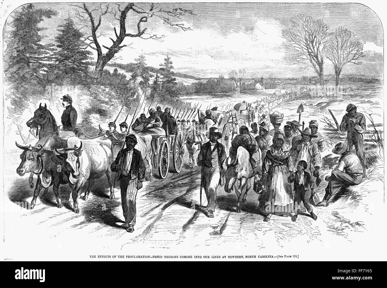 American slaves 1863 hi-res stock photography and images - Alamy