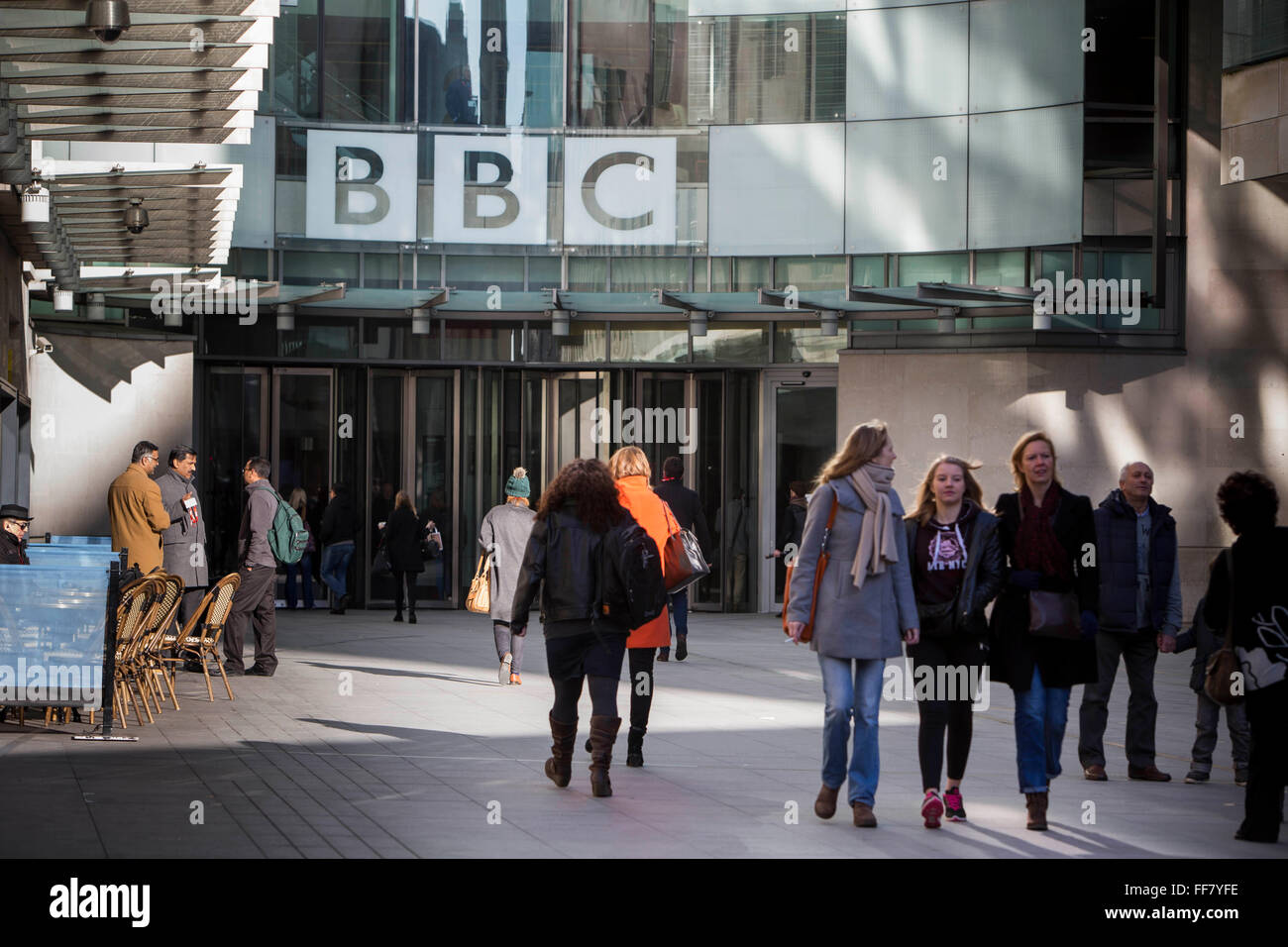 Bbc new broadcasting house hi-res stock photography and images - Alamy