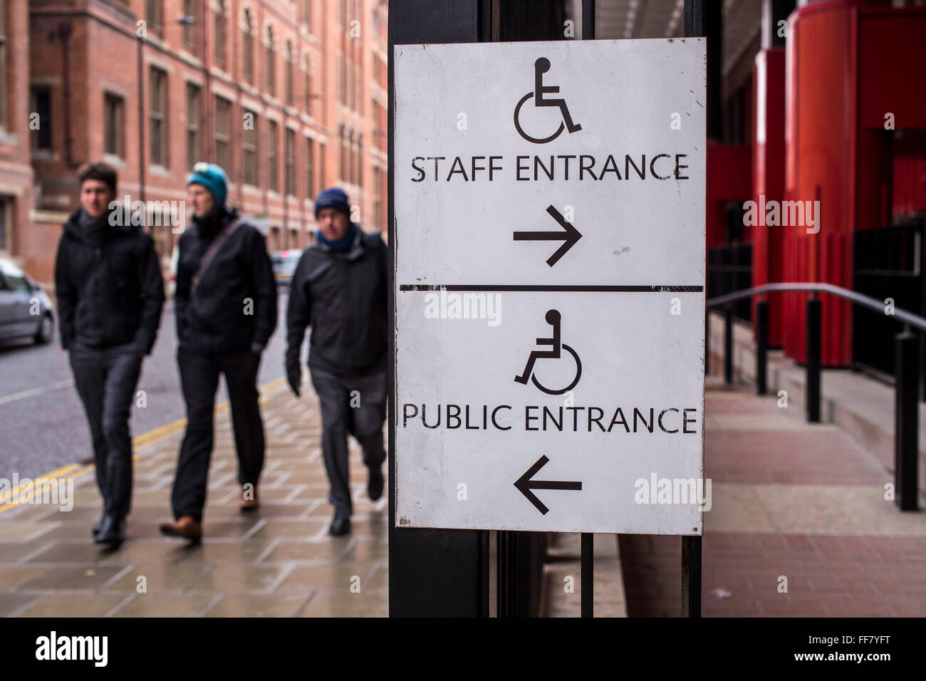Entrance for disabled High Resolution Stock Photography and Images - Alamy