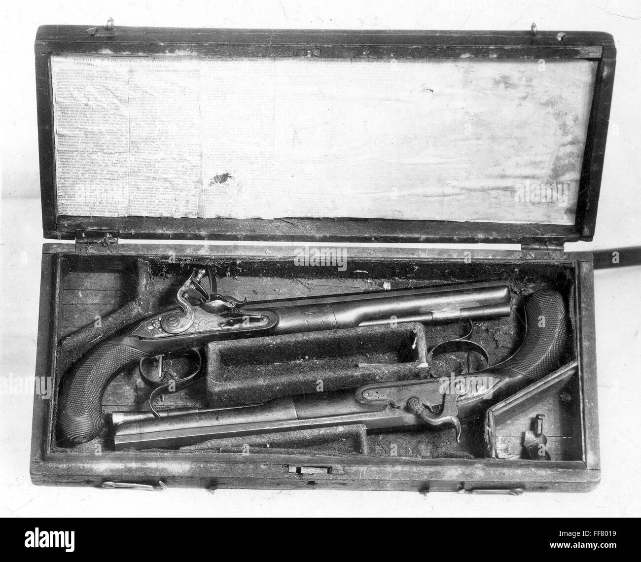 Duel aaron burr alexander hamilton hi-res stock photography and images ...