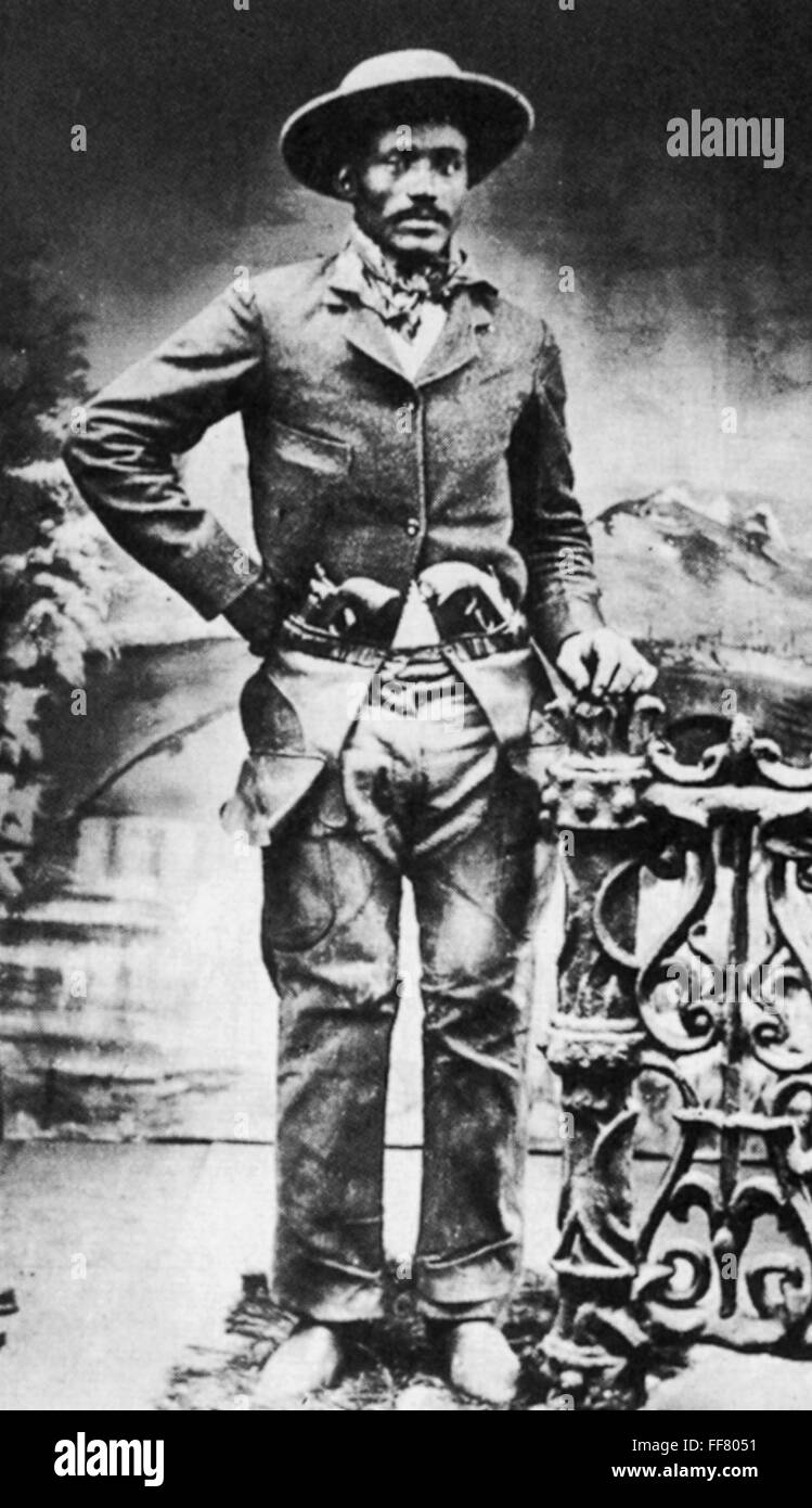 ISOM DART, c1885. /nAmerican cowboy and desperado in Colorado ...