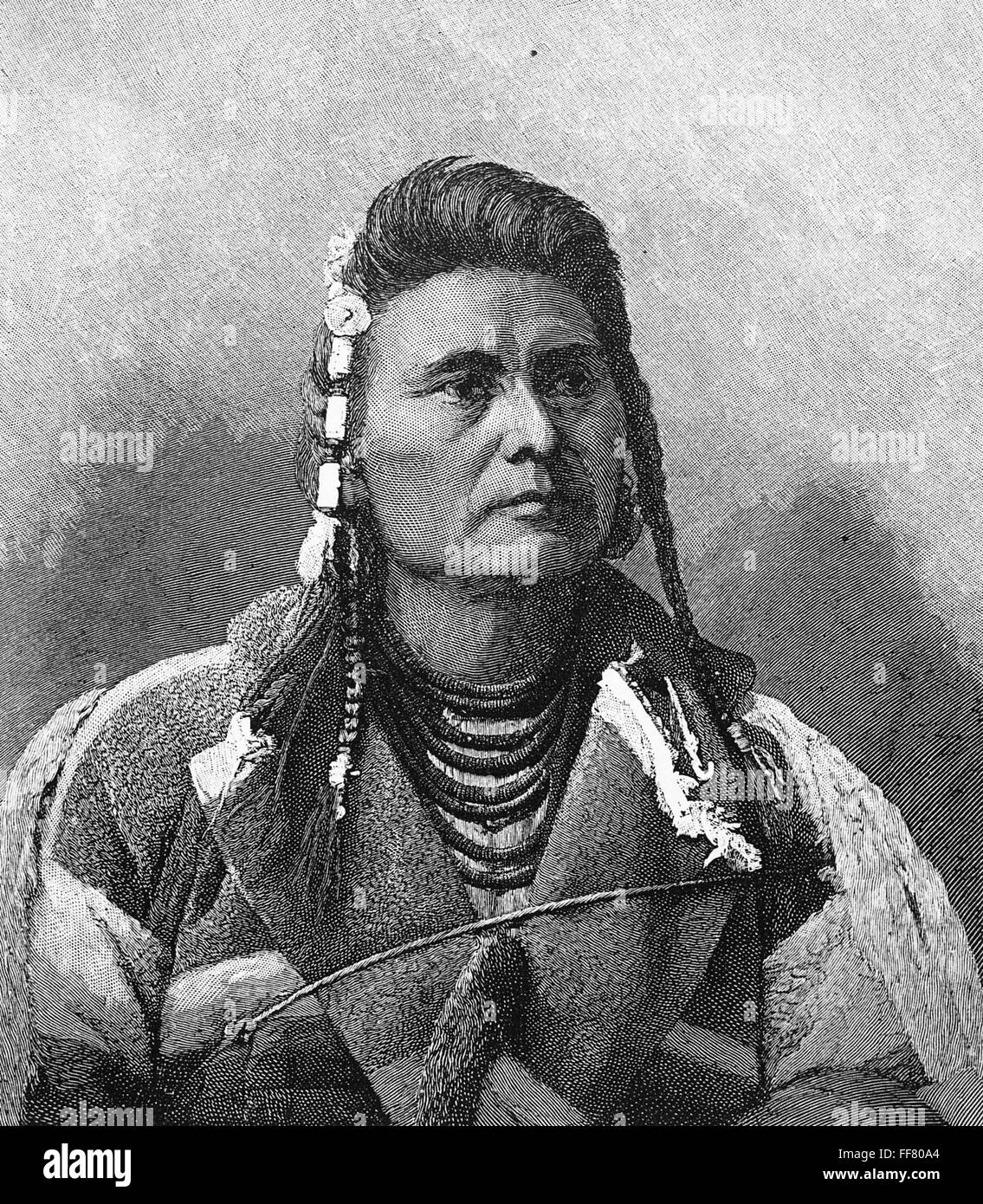 CHIEF JOSEPH (1840-1904). /nAmerican Nez Perce Native American chief ...
