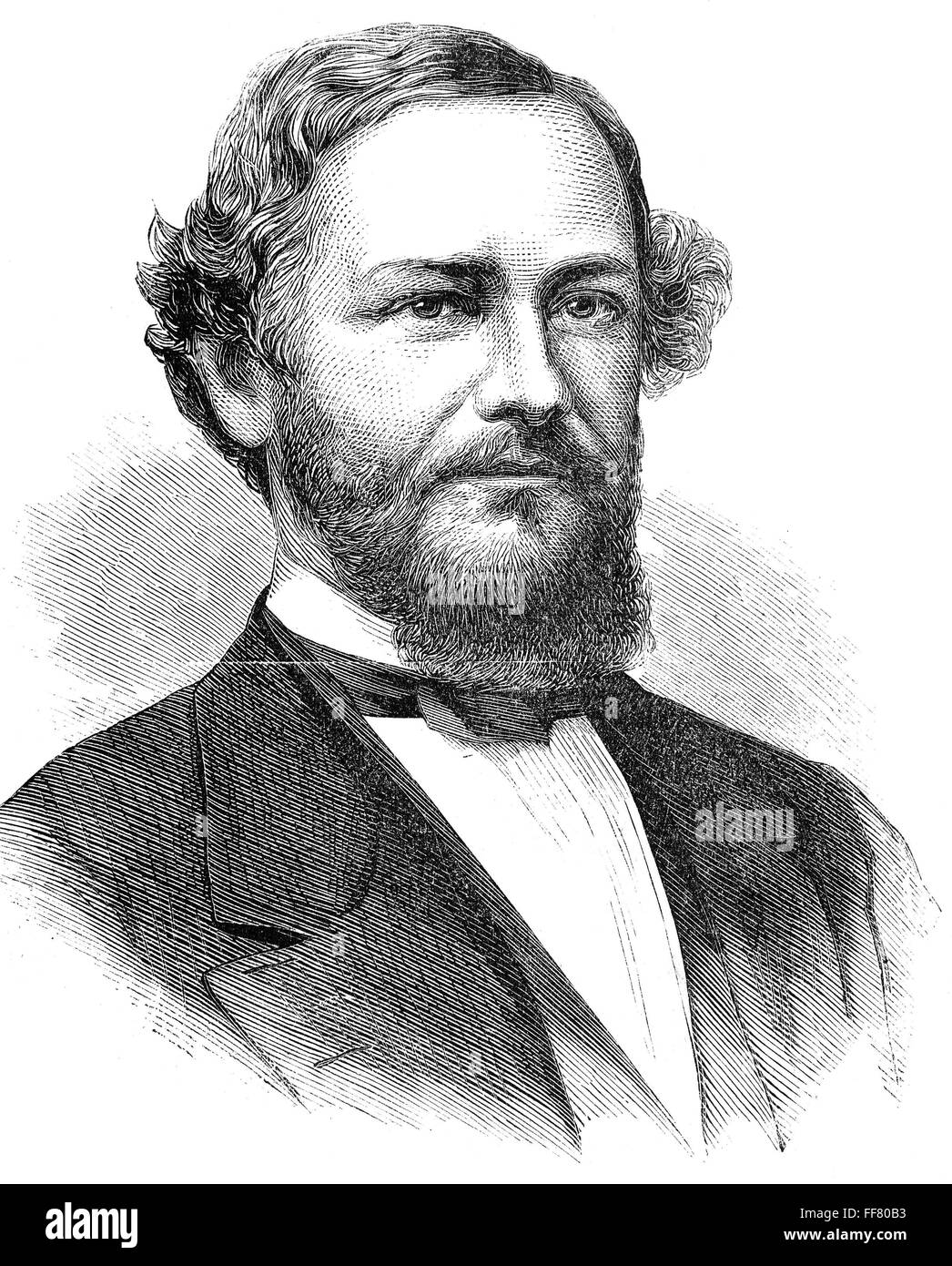 GEORGE HUNT PENDLETON /n(1825-1889). American legislator. Line ...