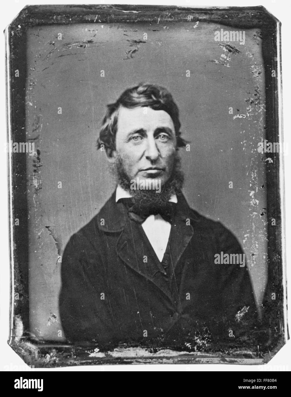 HENRY DAVID THOREAU /n(1817-1862). American writer. Daguerreotype, June ...