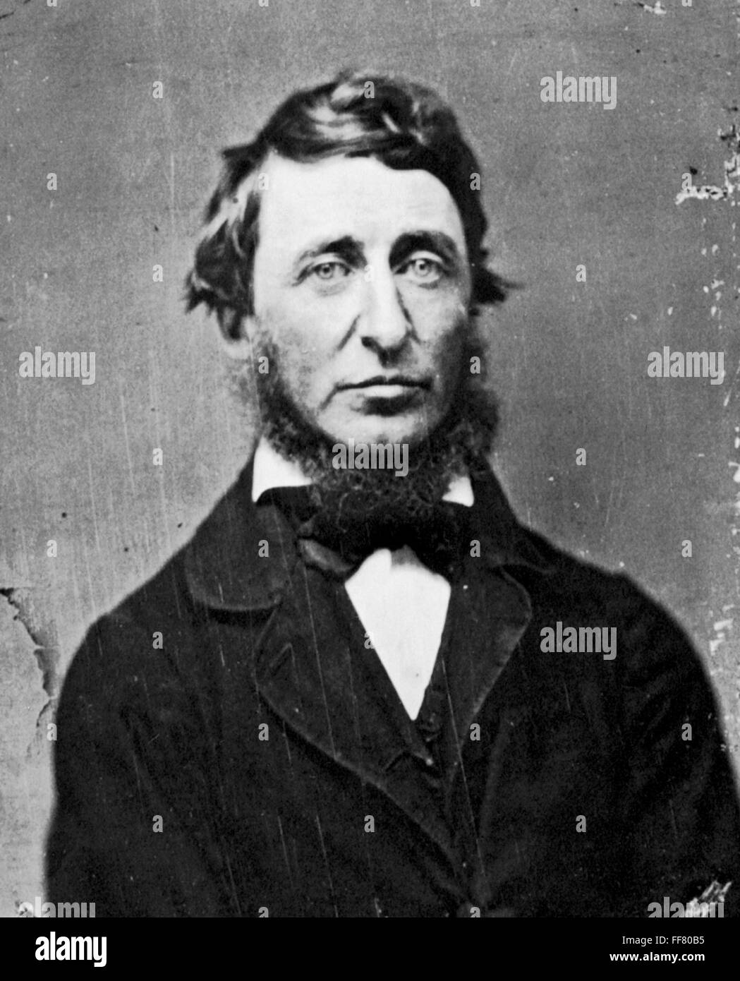 HENRY DAVID THOREAU /n(1817-1862). American writer. Detail of ...
