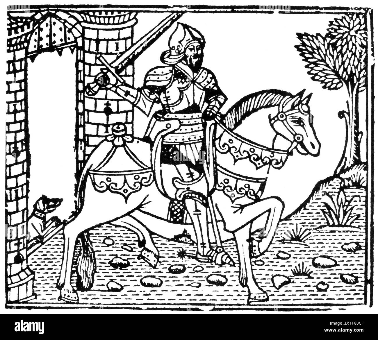 EL CID CAMPEADOR (c1040-1099). /nReal name: Rodrigo Diaz de Vivar ...