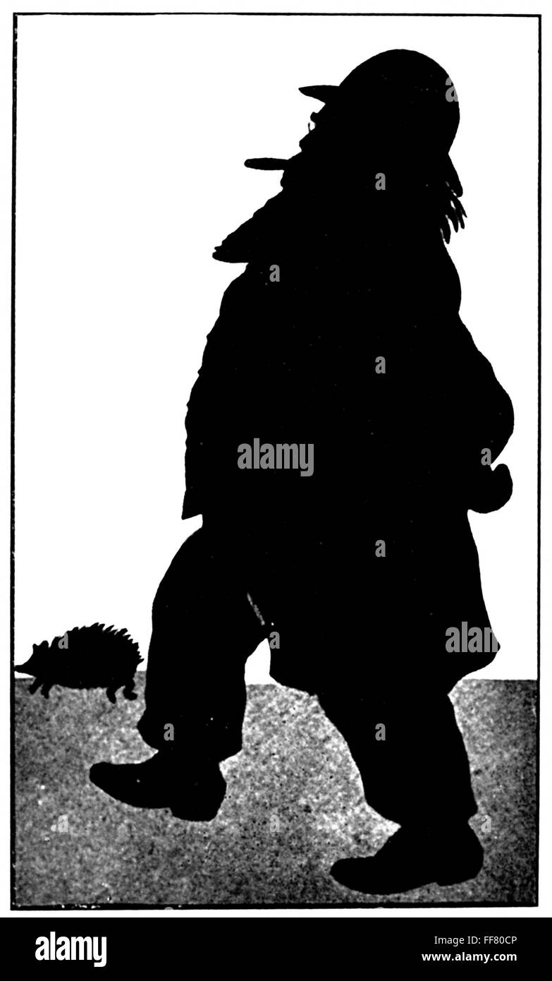 JOHANNES BRAHMS (1833-1897). /nGerman composer and pianist. Silhouette ...