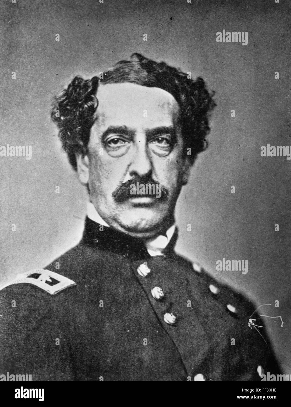 ABNER DOUBLEDAY (1819-1893). /nAmerican army officer. Photographed by ...