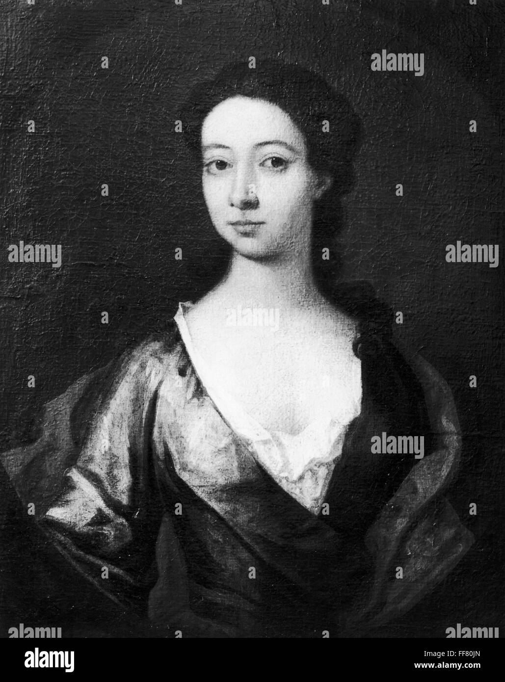 ESTHER JOHNSON (1681-1728). /nJonathan Swift's 'Stella'. Oil on canvas ...