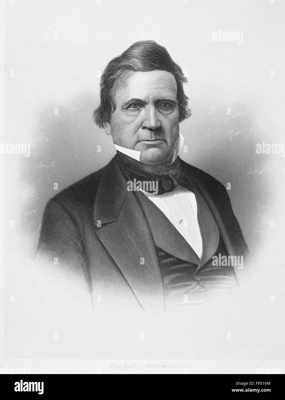 WILLIAM LEARNED MARCY /n(1786-1857). American political leader. Steel ...