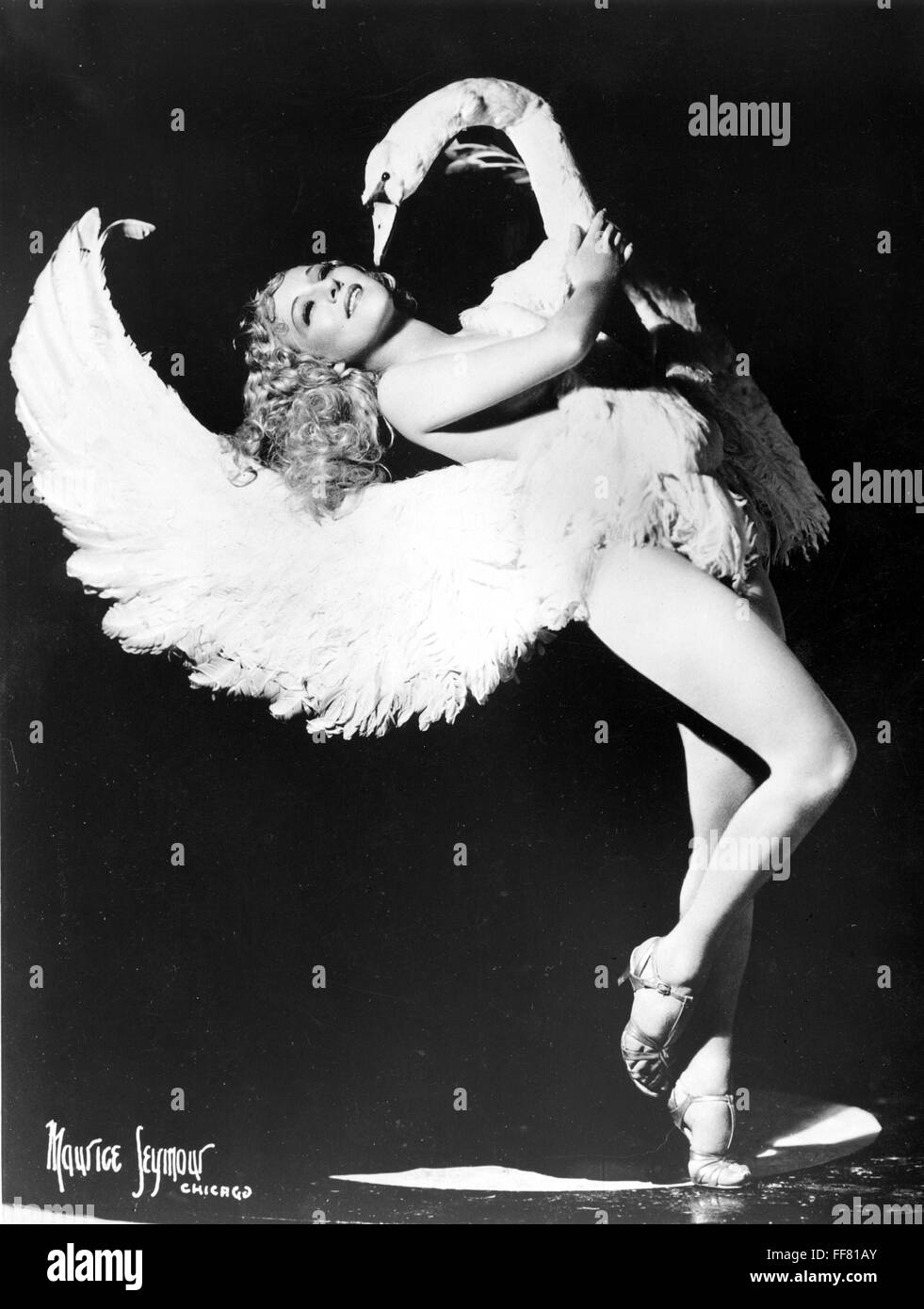 SALLY RAND (1904-1979). /nAmerican burlesque dancer; photographed in ...