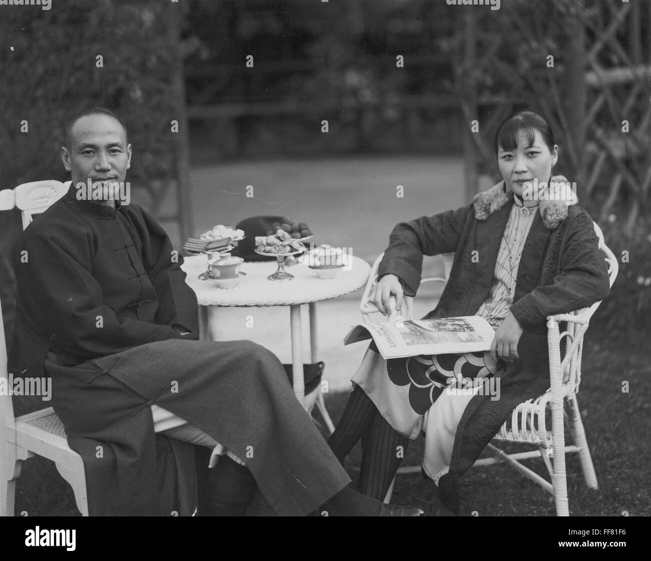 CHIANG KAI SHEK /n(1887-1975). Chinese statesman and general ...