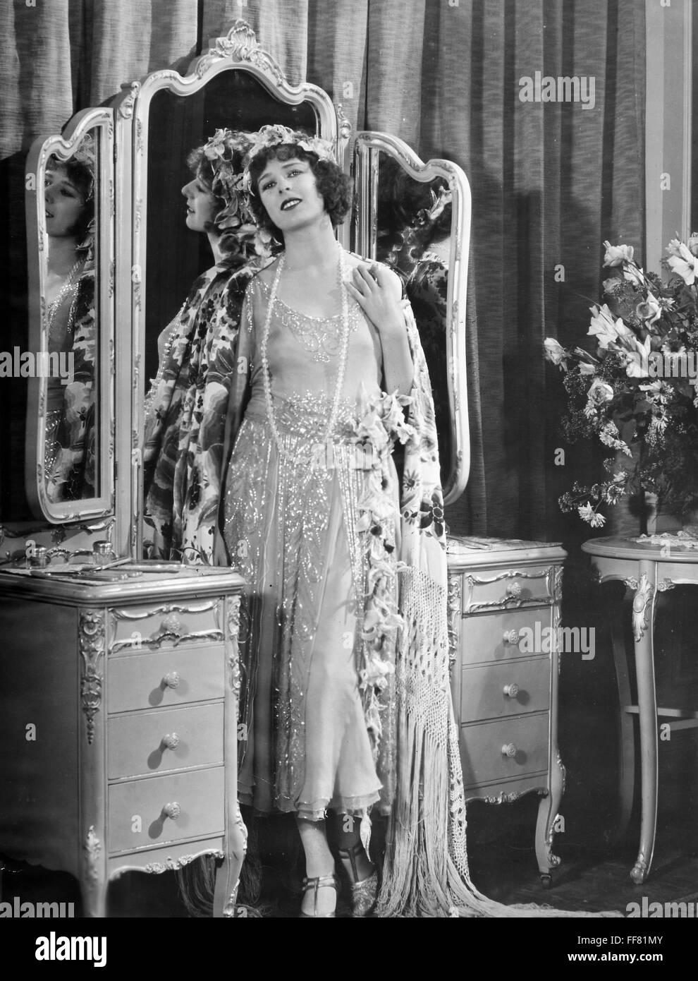 SILENT FILM STILL: WOMAN Stock Photo - Alamy