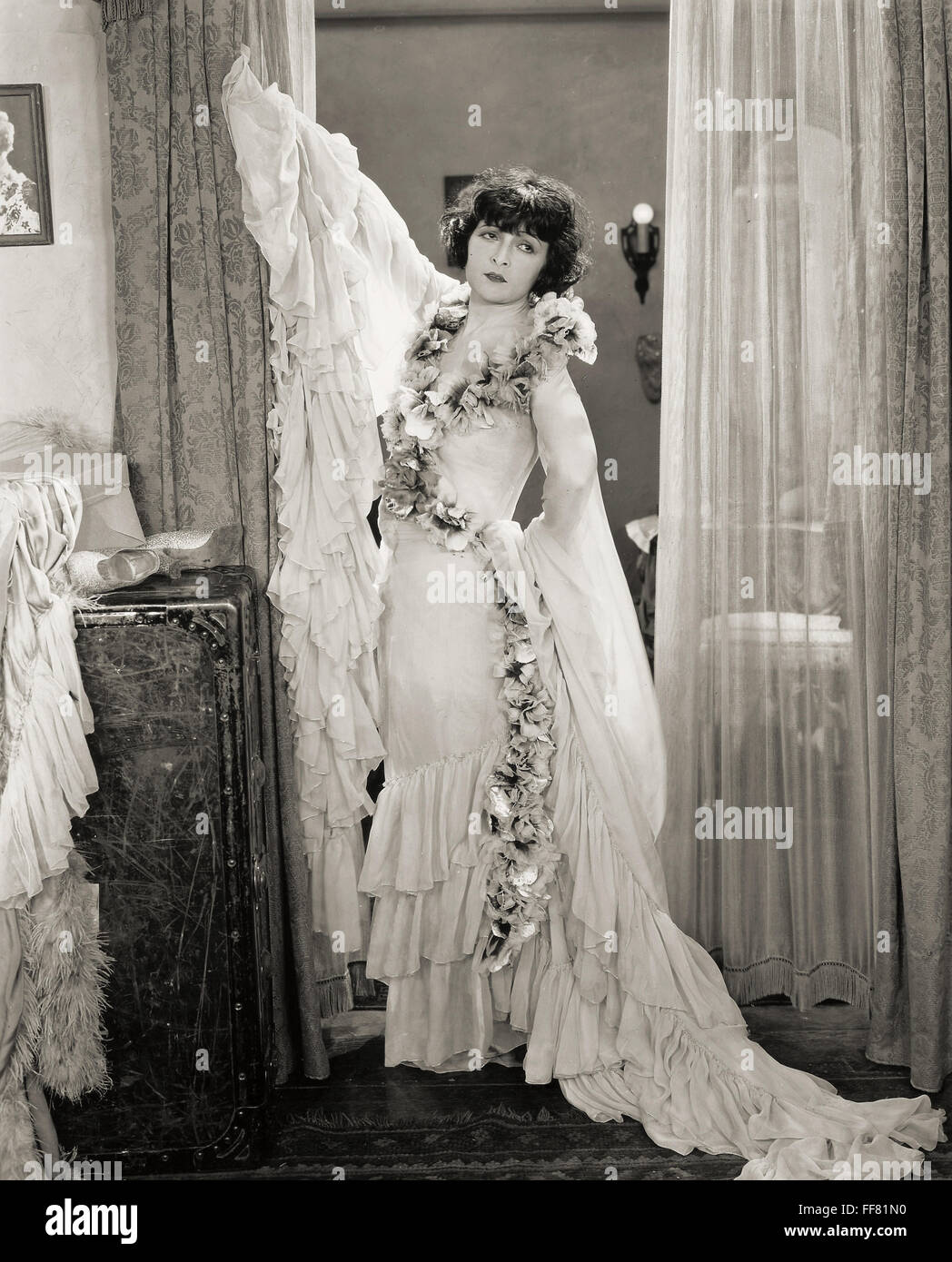 SILENT FILM STILL: WOMAN Stock Photo - Alamy