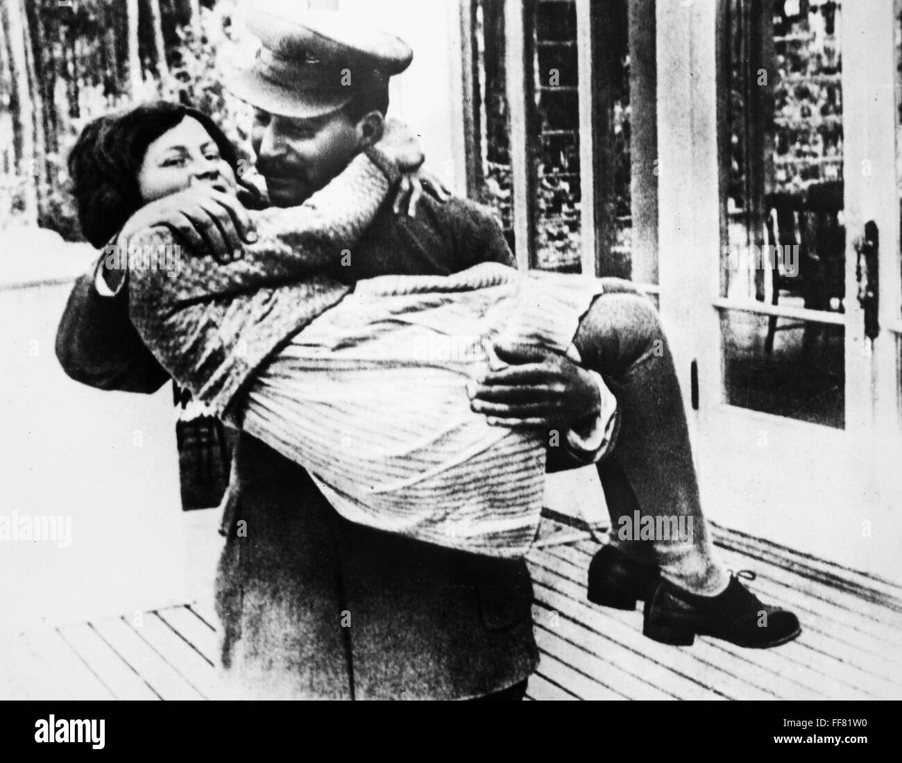 JOSEPH STALIN (1879-1953). /nRussian Communist leader. Stalin with his ...