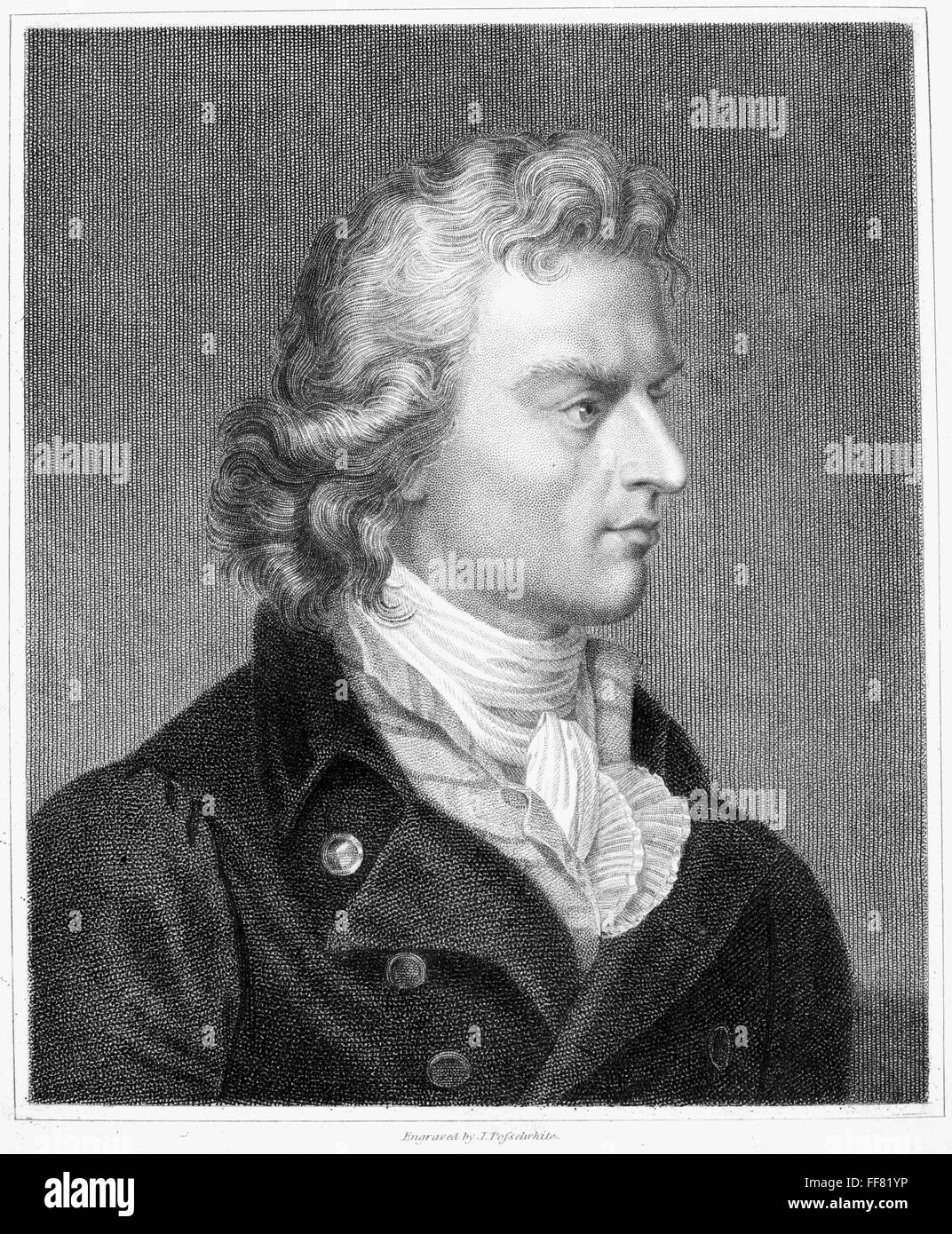 FRIEDRICH SCHILLER /n(1759-1805). Johann Christoph Friedrich von ...