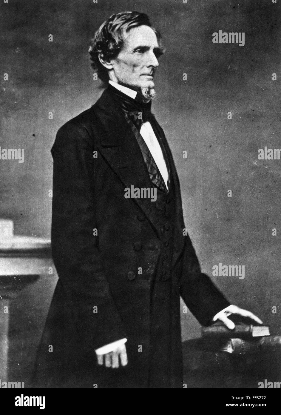 JEFFERSON DAVIS /n(1808-1889). President of the Confederate States of ...