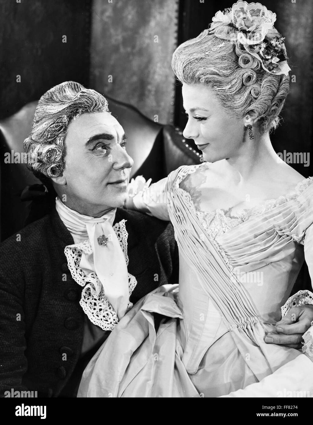 SCHOOL FOR SCANDAL. /nSir Ralph Richardson as Sir Peter Teazle and ...