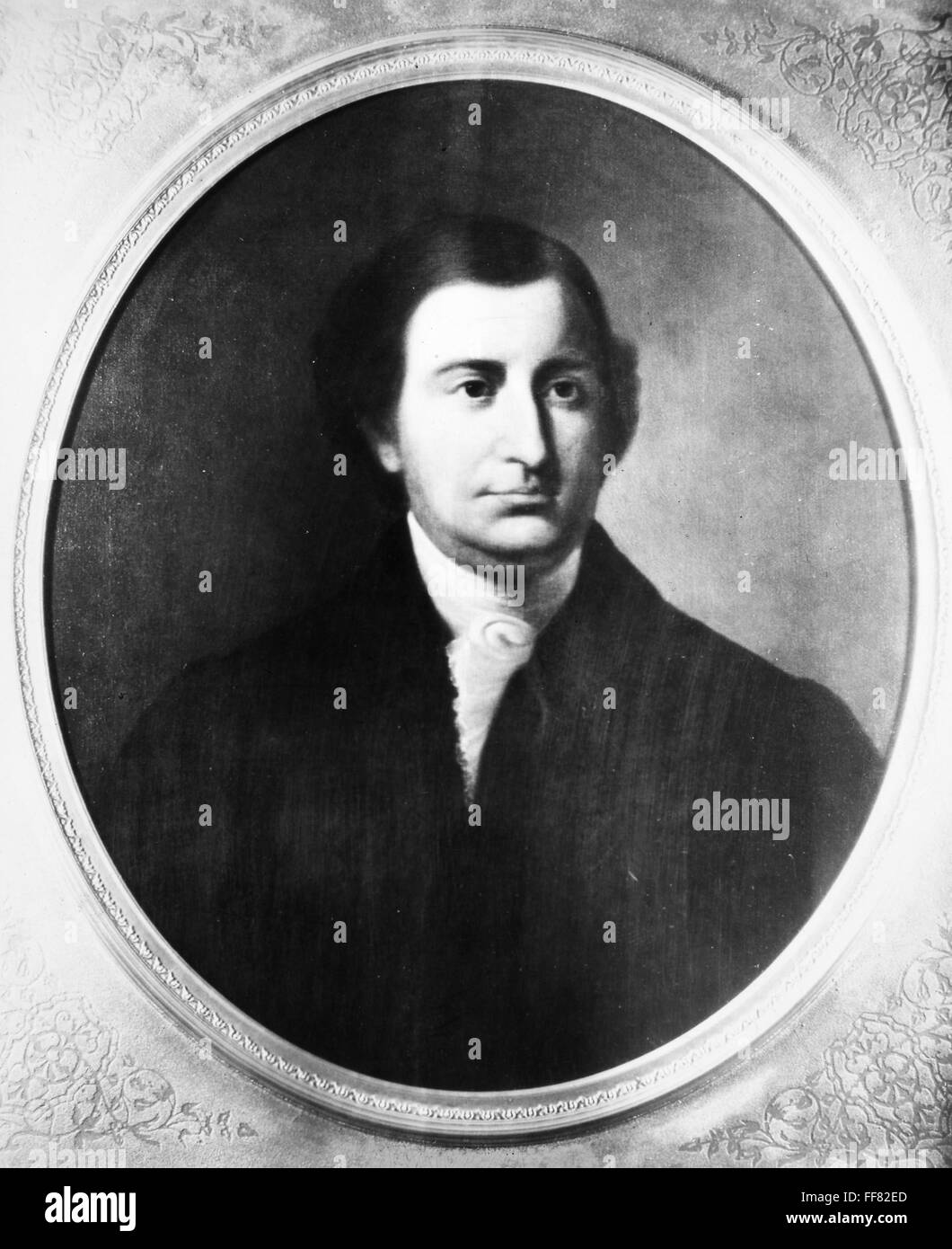 EDMUND JENNINGS RANDOLPH /n(1753-1813). American statesman. Oil on ...