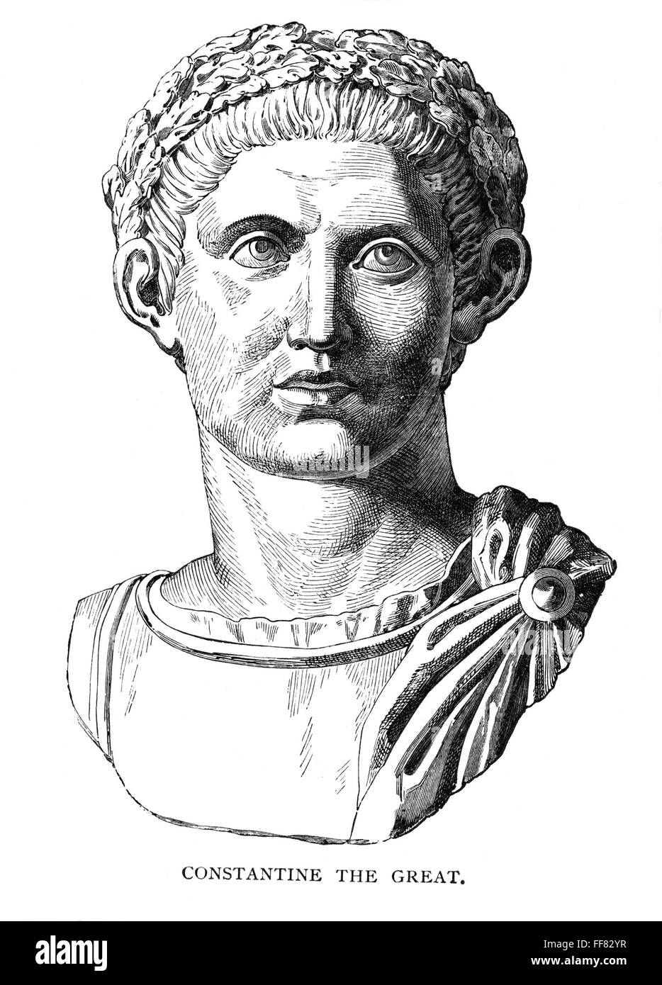 Constantine the great statue hi-res stock photography and images - Alamy