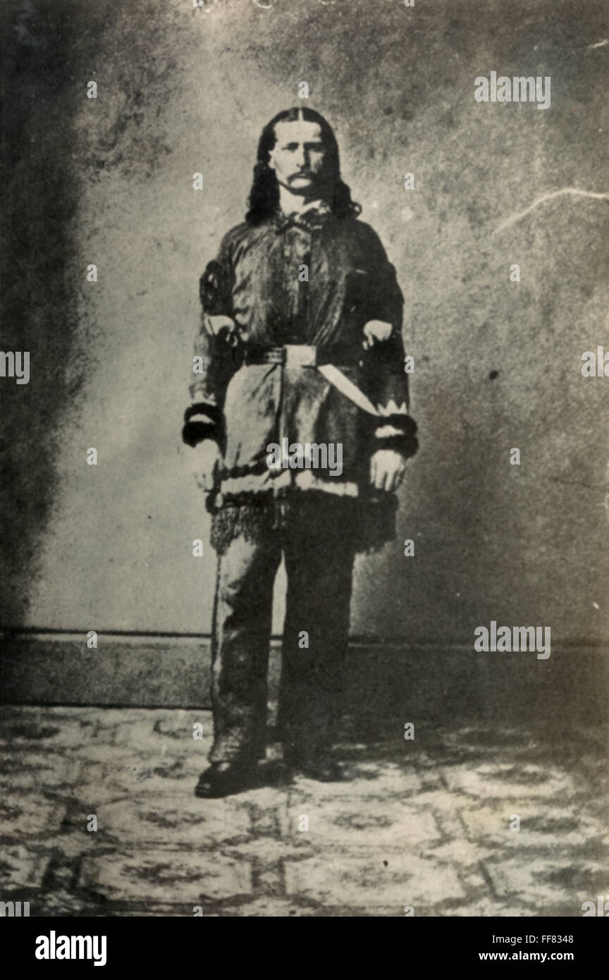 WILD BILL HICKOK (1837-1876). /nNΘ James Butler Hickock. American scout ...