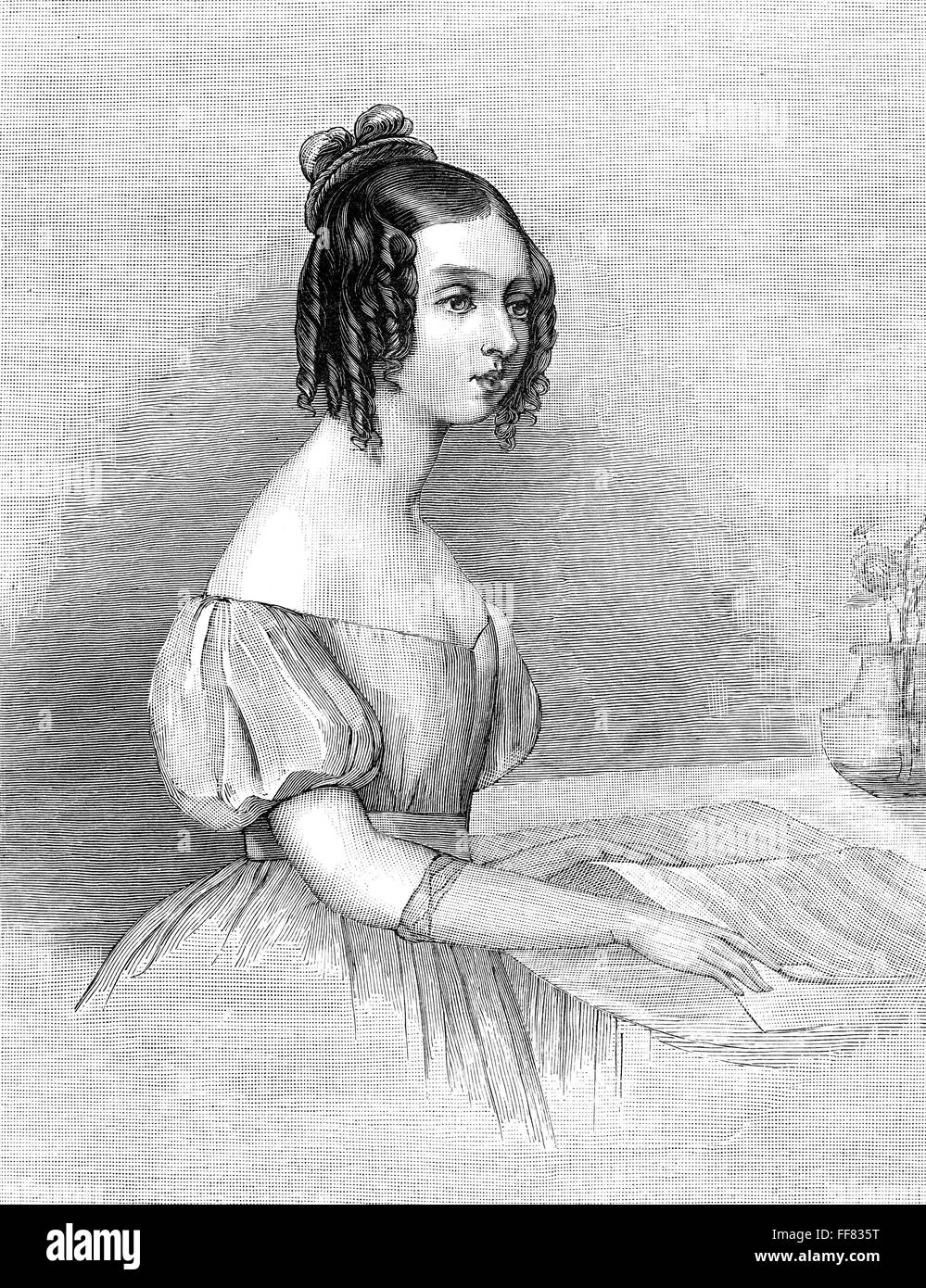 VICTORIA OF ENGLAND /n(1819-1901). Queen of Great Britain, 1837-1901 ...