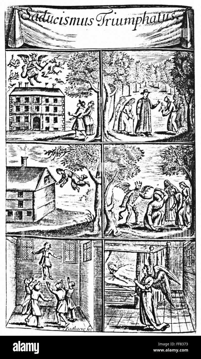 EVIDENCE OF WITCHES, 1726. /nManifestations of witches, devils, and ...