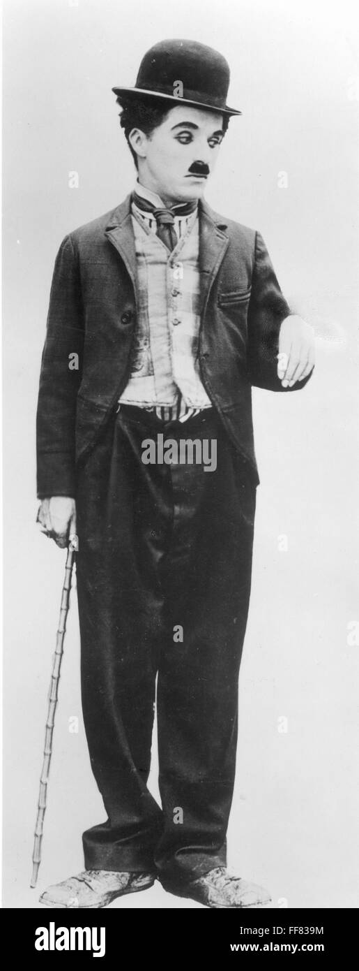 CHARLIE CHAPLIN (1889-1977). /nEnglish actor and comedian. In the role ...