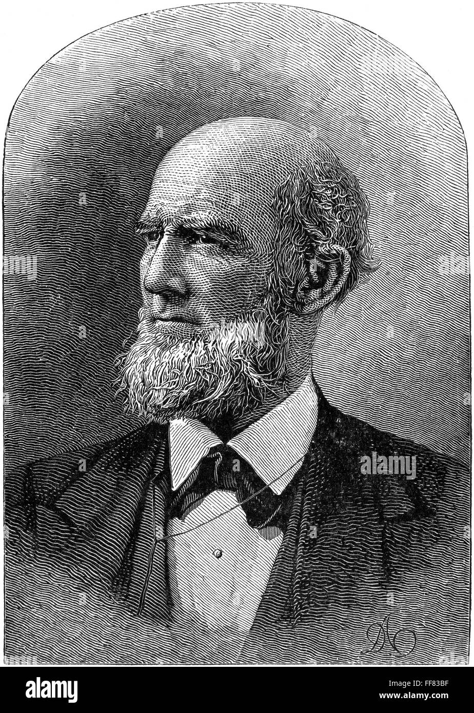 JAMES BUCHANAN EADS/n(1820-1887). American engineer and inventor. Line ...