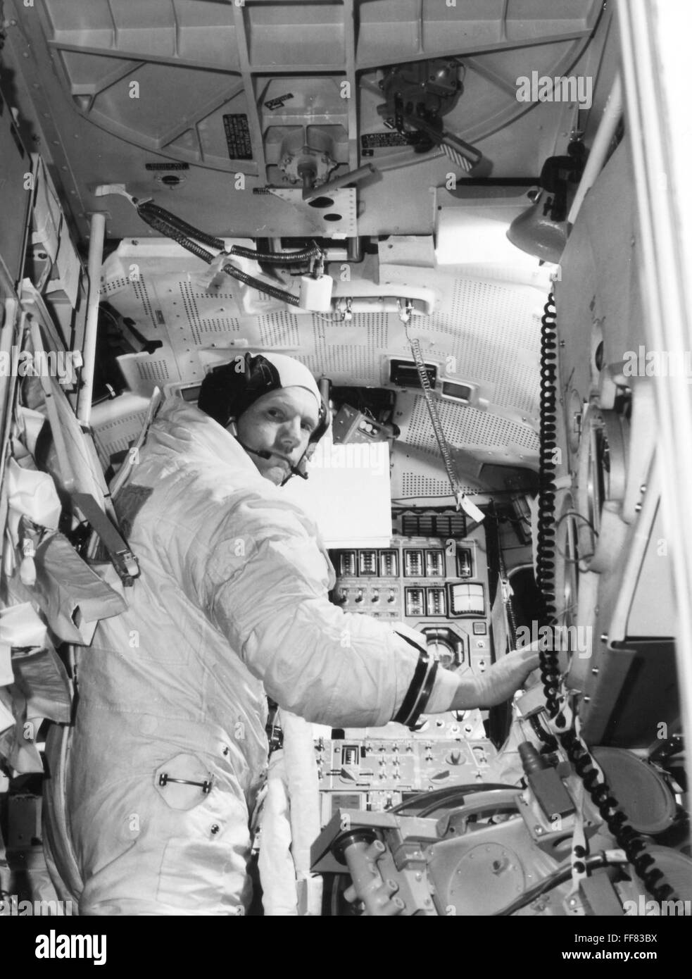 NEIL ARMSTRONG (1930-2012). /nAmerican astronaut. Armstrong as ...